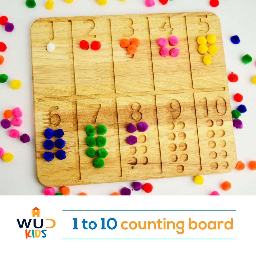 1 To 10 Counting Board MiShopin Guatemala